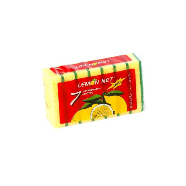 ΣΦΟΥΓΓΑΡΑΚΙΑ ΚΟΥΖΙΝΑΣ LEMON NET 7 ΤΕΜΑΧΙΑ - Κεχαγιάς Γιώργος