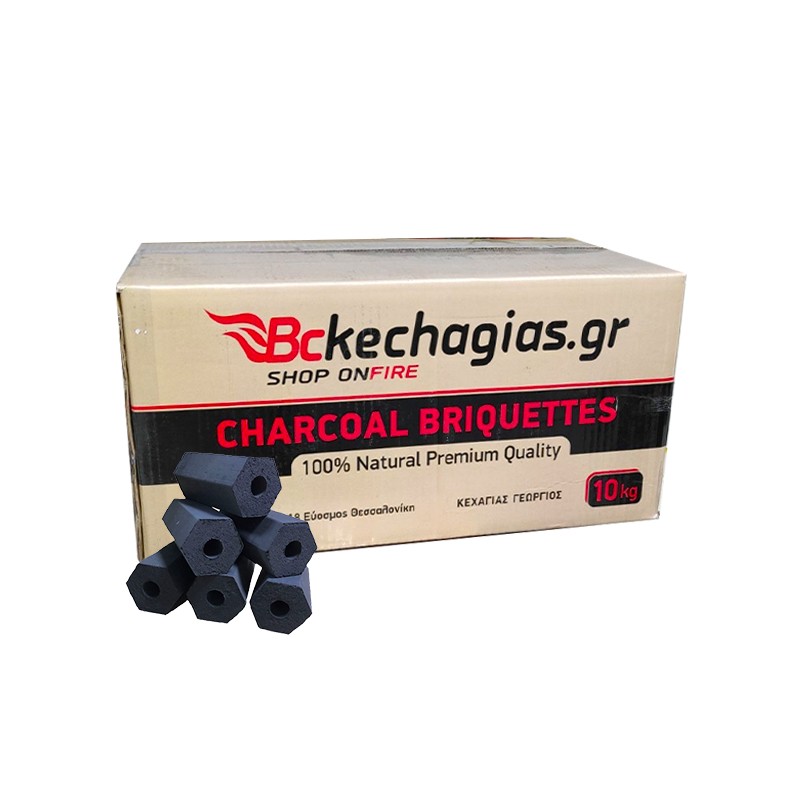 ΜΠΡΙΚΕΤΑ COCONUT SHELL CHARCOAL - Κεχαγιάς Γιώργος